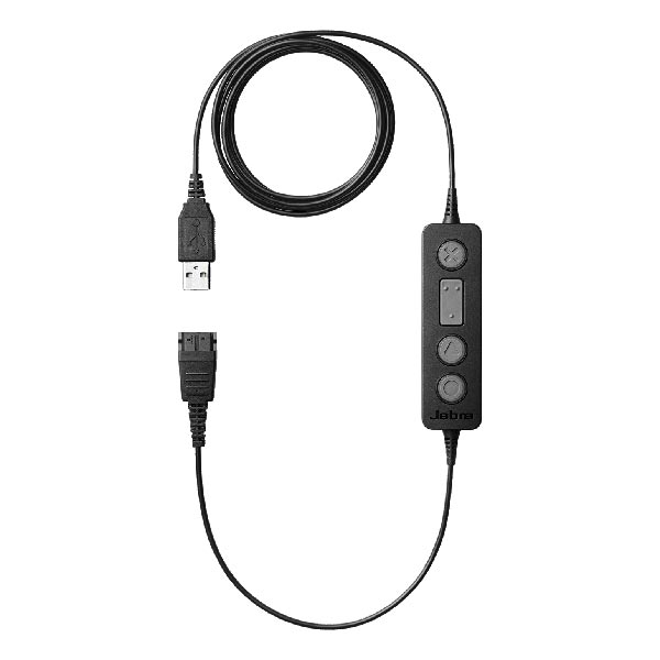 Jabra Link 260 - QD to USB Adapter with Inline Controls