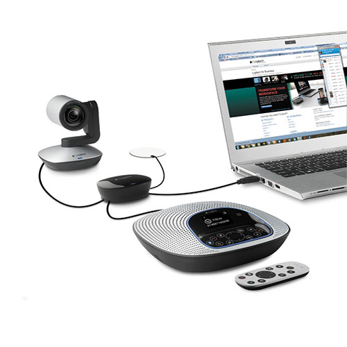 Logitech ConferenceCam CC3000e Camera and Speakerphone Bundle